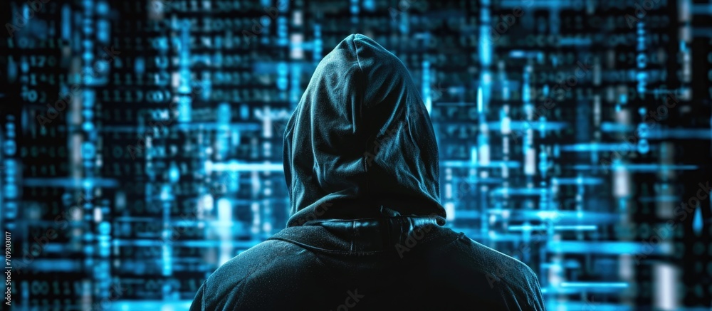 Hacking progress shown: Vulnerability exploited, access granted. Stock ...