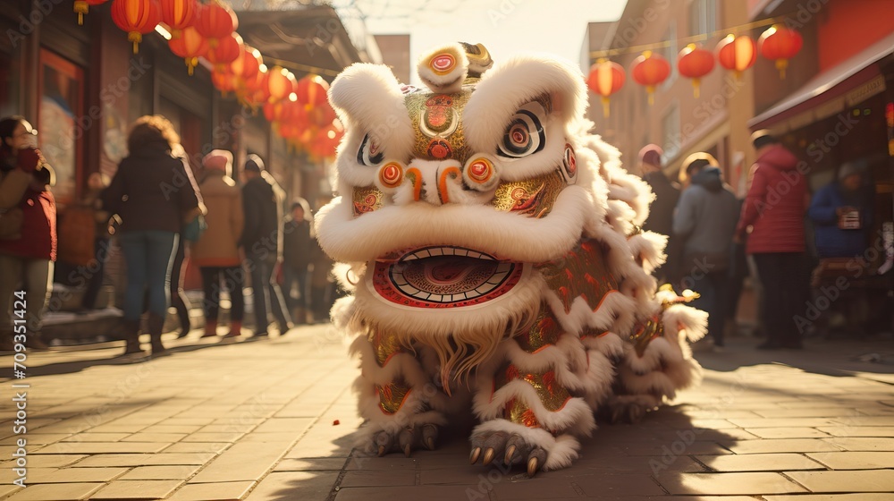Lion Dance Celebrations: Chinese New Year Festivities in the Year of ...