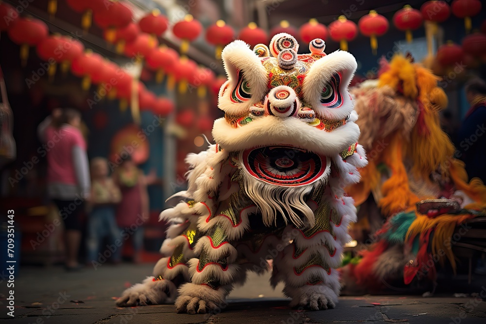 Lion Dance Celebrations: Chinese New Year Festivities in the Year of ...