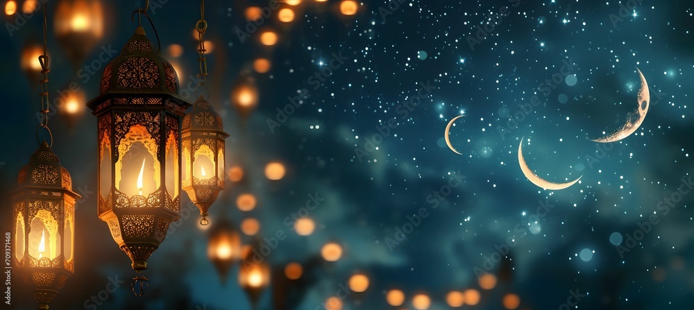Nabis-inspired Ramadan Nights - Animated GIF Wallpaper with Traditional ...