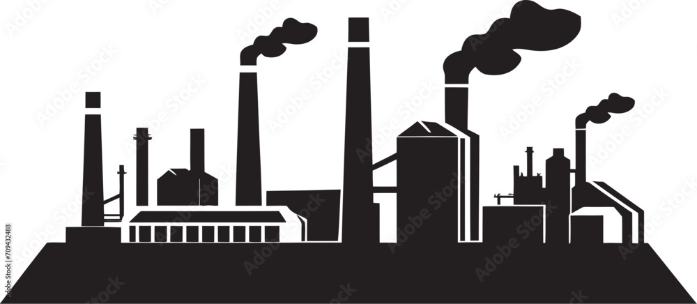 Factory Fusion Striking Glyph for Black Logo in Forward thinking ...