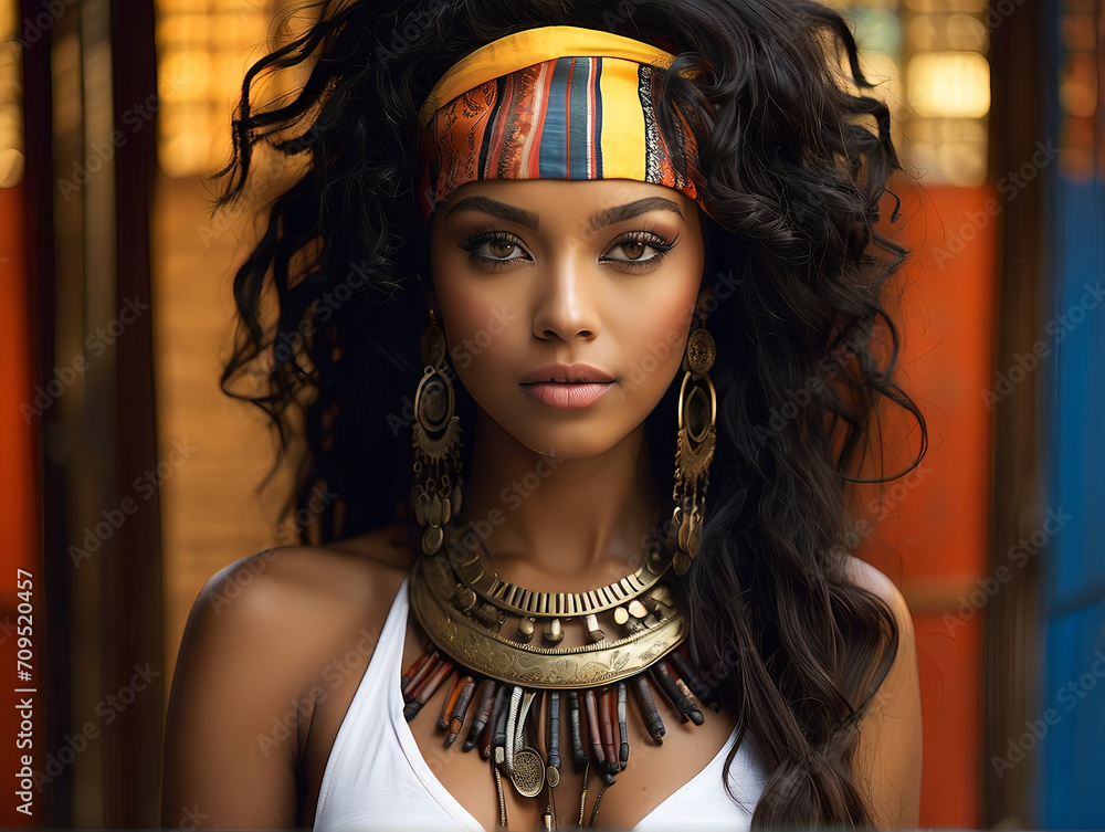 Ethiopian Girls In Traditional Dress Street Festival Costumes Colourful Traditional Dressing