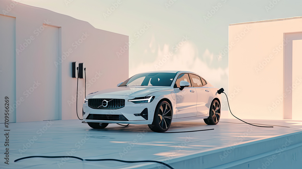 E - mobility, Electric vehicle charging, Electric car charging station ... E - mobility, Electric vehicle charging, Electric car charging station ...