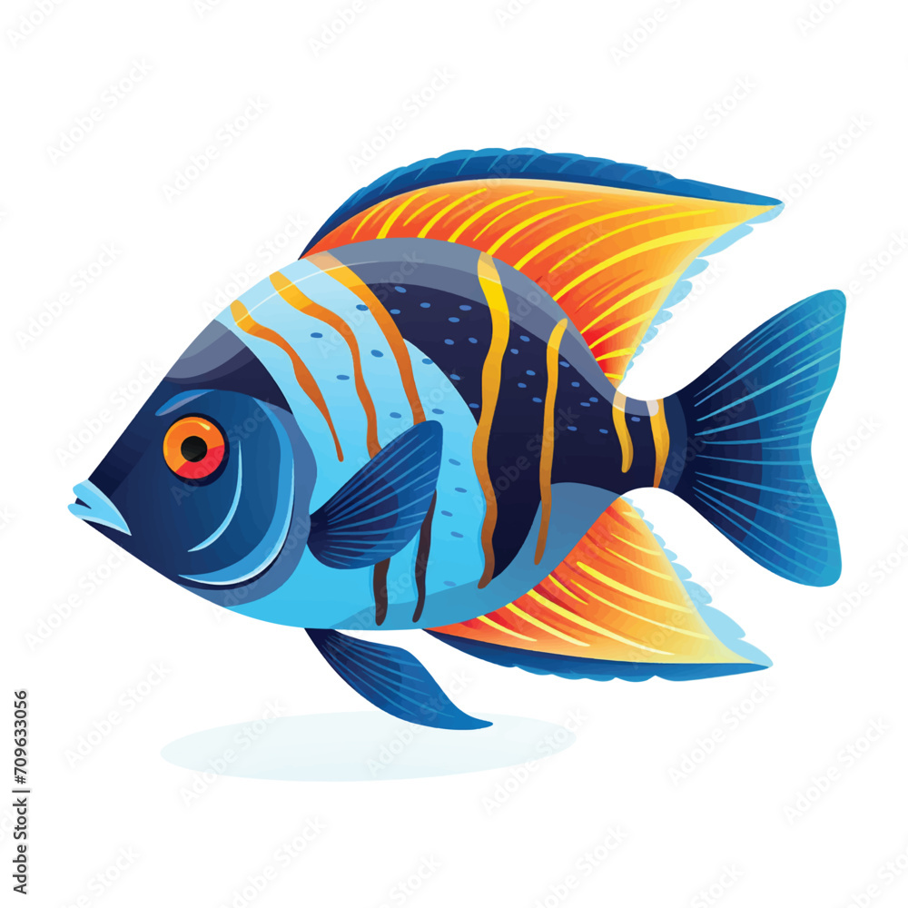 Red golden diamond discus tri color goldfish red aquarium plants no co2 ...