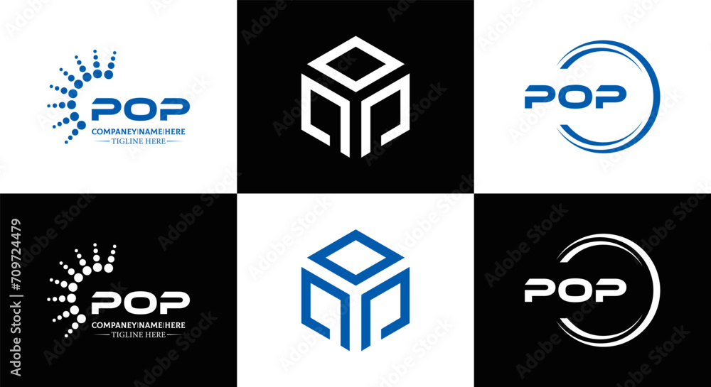 PCP logo. P C P design. White PCP letter. PCP, P C P letter logo design ...