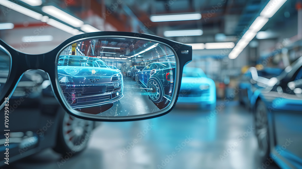 Enchanted View: Unveiling a Futuristic Workshop Through Magical Lenses ...