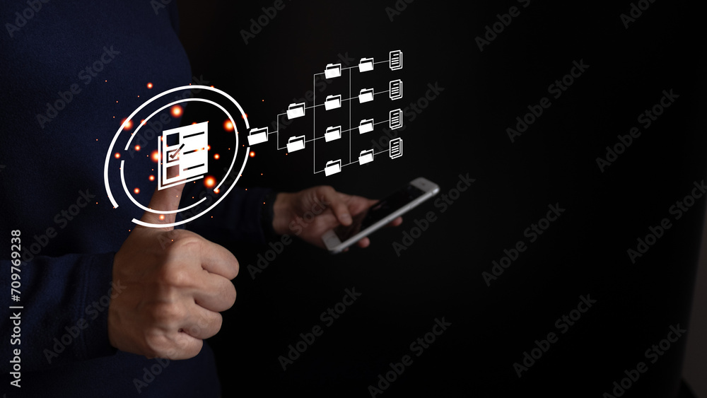 Document Management System DMS, Online document database management ...