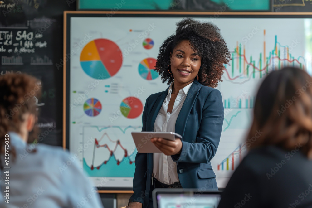 Successful Black Female Executive Director Presents e-Commerce Fintech ...