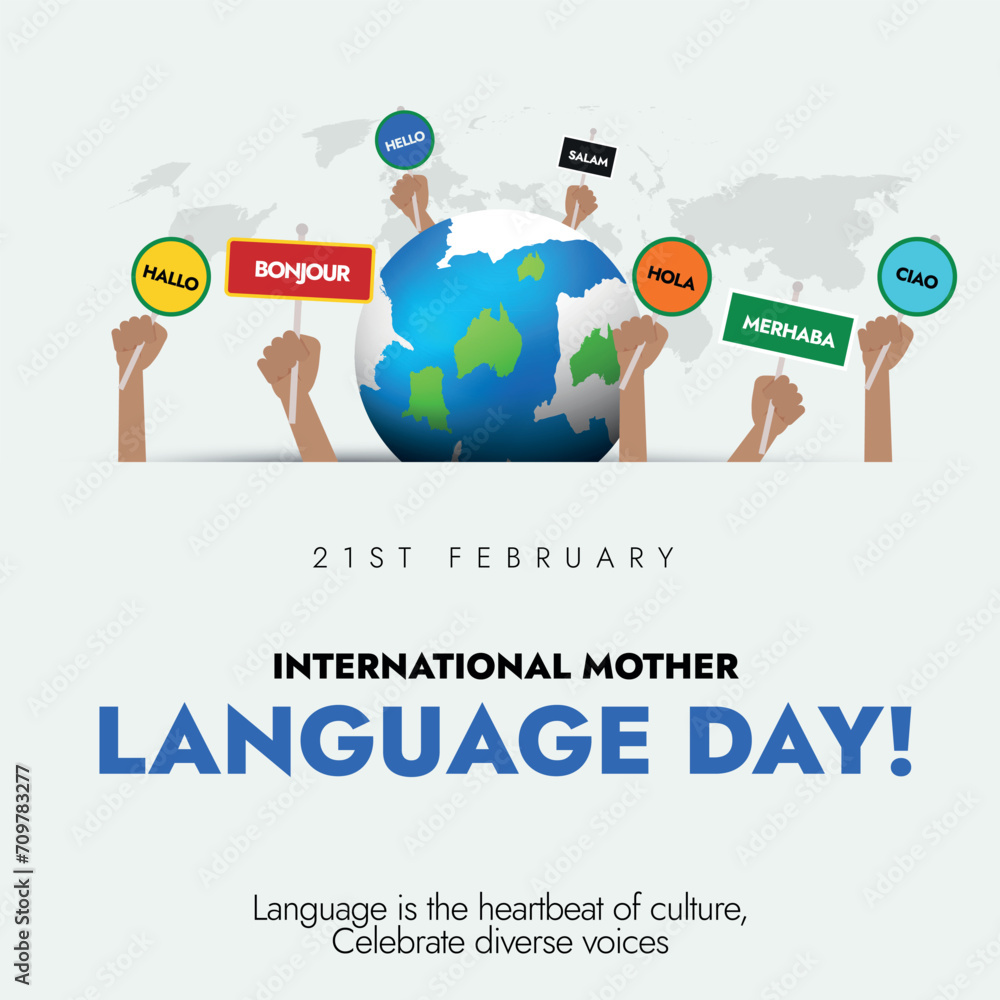 International Mother Language day. 21st February International mother ...