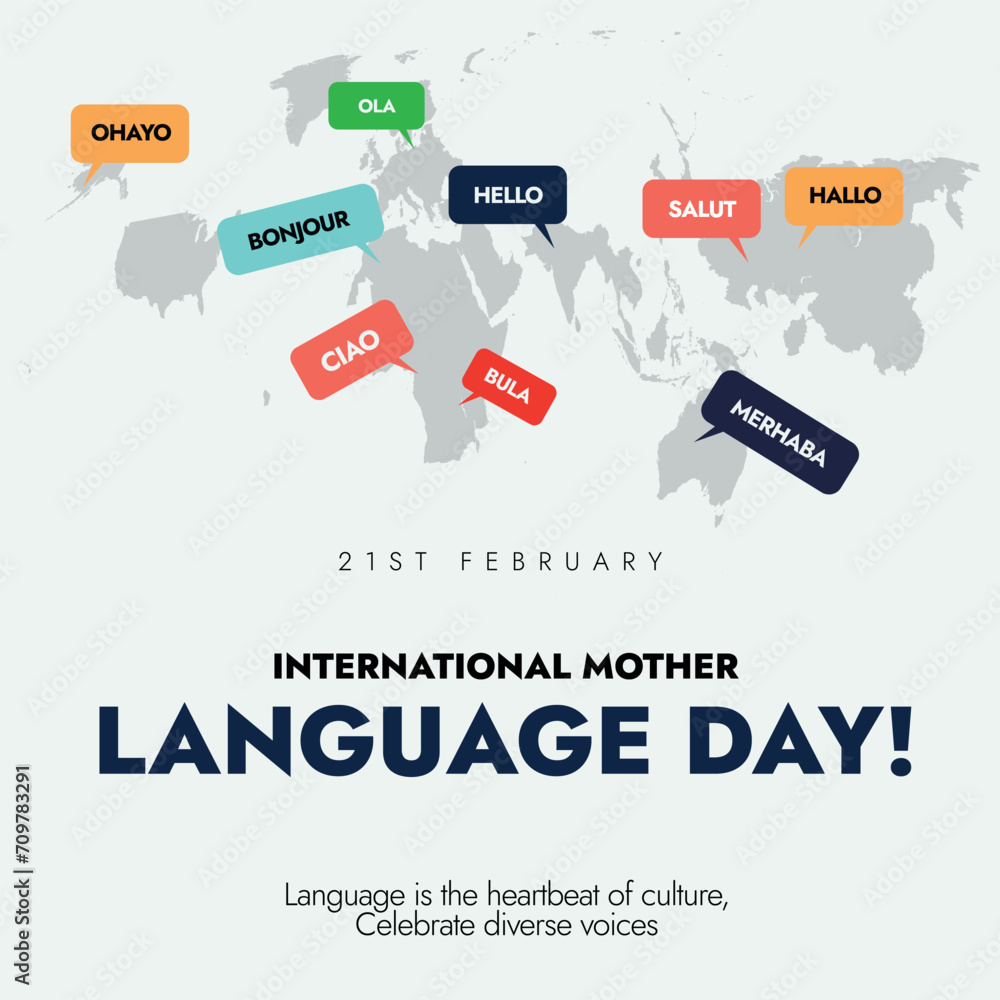 International Mother Language day. 21st February International mother ...