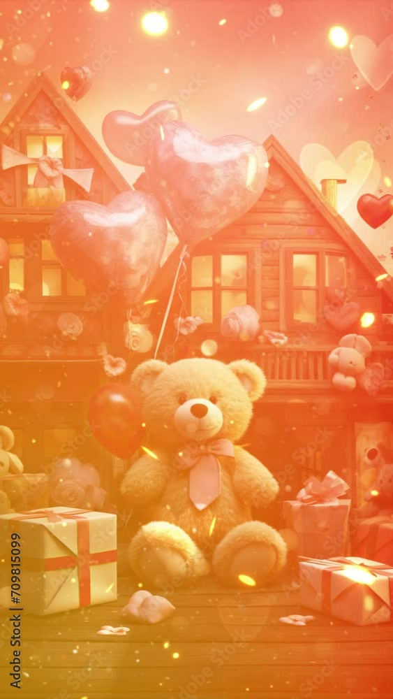 Valentine's Day vertical loop wedding anniversary vertical vertical ...