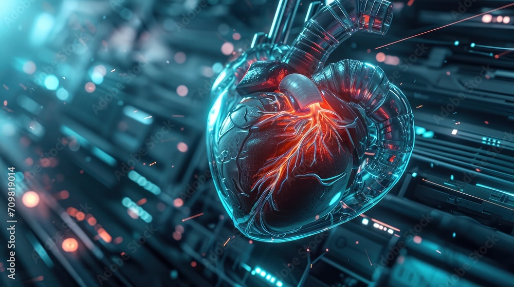 Heart of the Future. A Futuristic Interpretation of the Timeless Heart ...