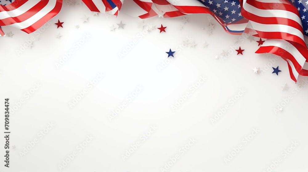Celebrate Presidents Day with a Vibrant Banner Mockup Featuring ...
