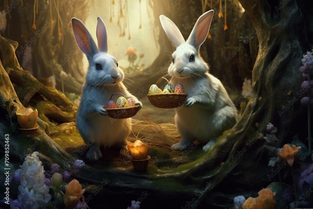 Embark on a magical journey with imaginative images of mythical Easter ...