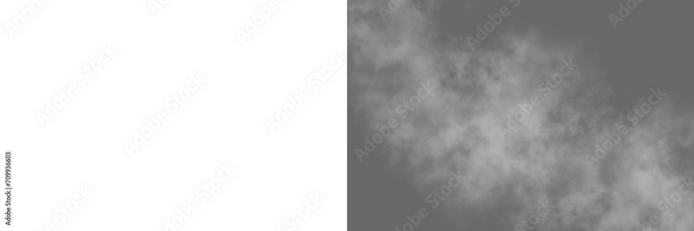White color fog png. Fog isolated on transparent background. Fog cloud ...