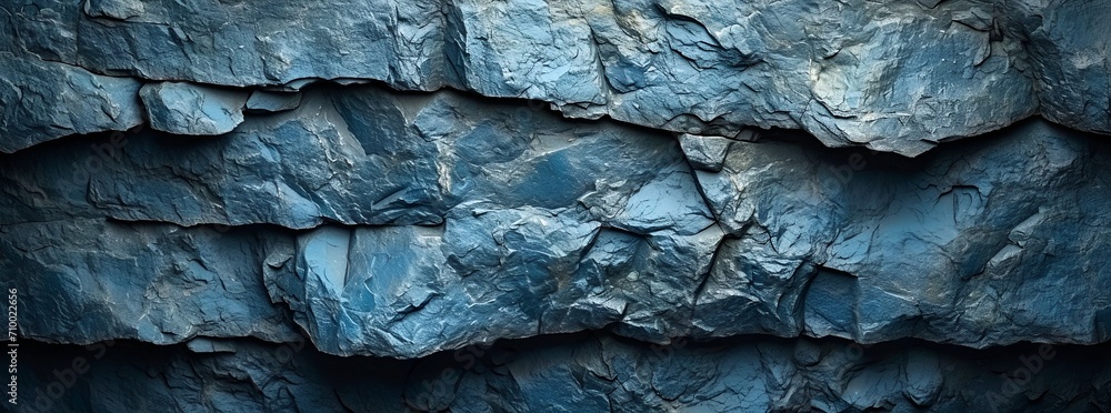 Dark Black and Indigo Rock Formation: Texture-Rich Canvases, Sheet Film ...