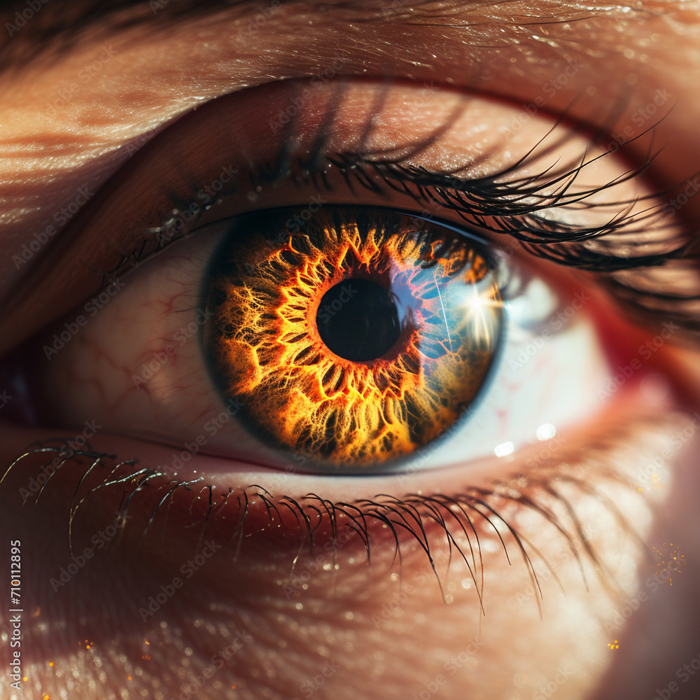 Defection Images,Cysts Images,Closeup of a beautiful human eye with a ...