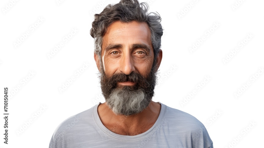 Well groomed bearded man over 45 years old. Beard style for men ...