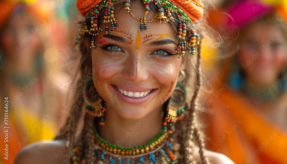 Highlight the vibrancy of cultural celebrations. Capture the joy ...