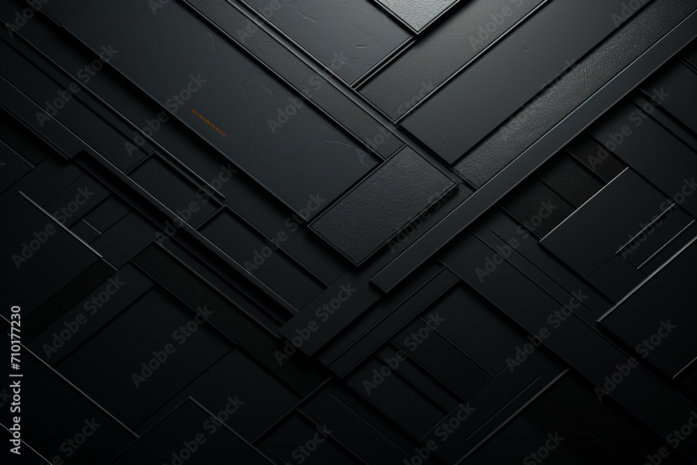 Aesthetic black textures with subtle geometric patterns, providing a ...