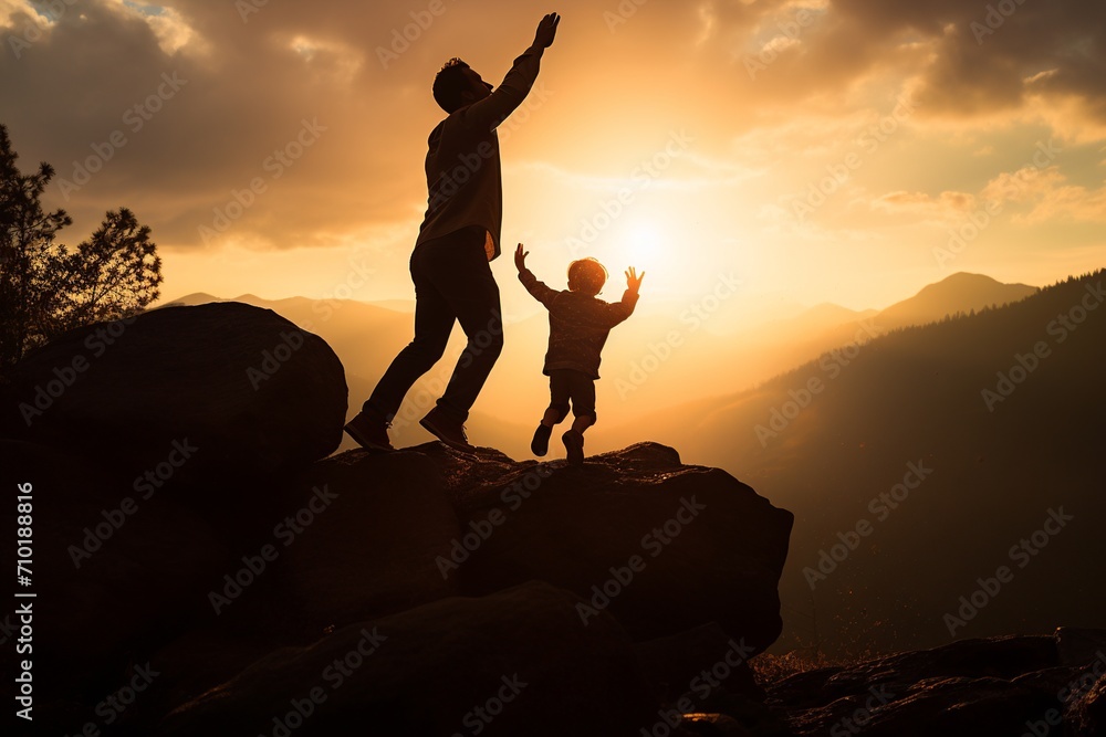 Celebrate the bond of love and trust between a father and child with ...