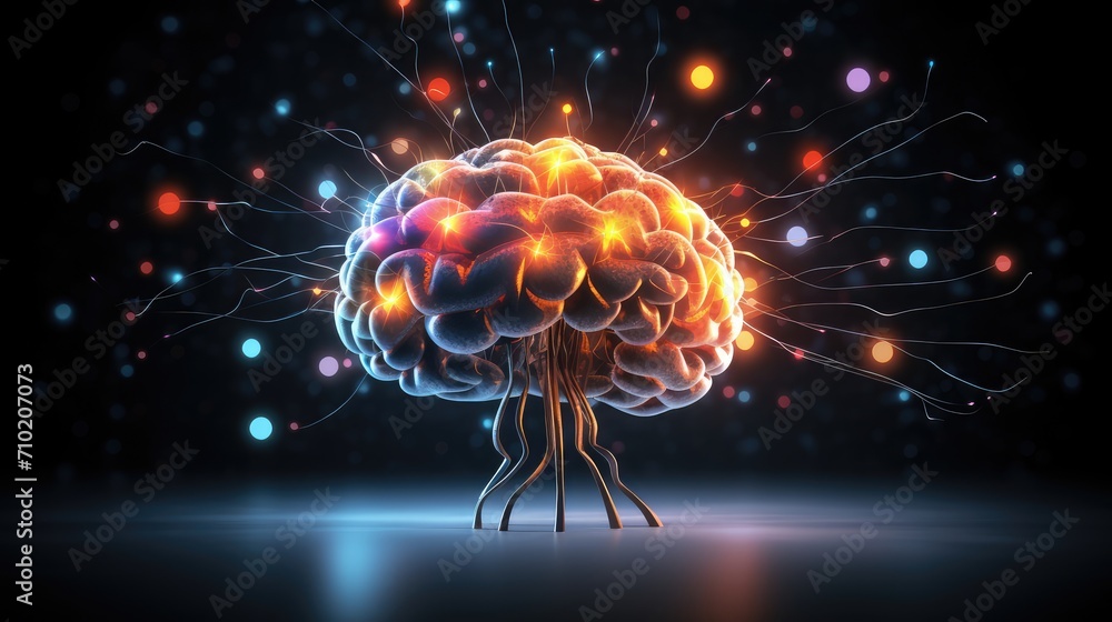 Neuronal learning, 3d neurons forge new connections, strengthening the ...