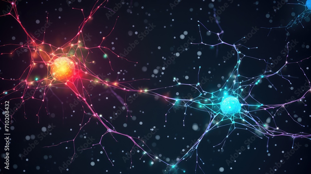 Neuronal network, neurons, and synapses. Brain sensory cortex functions ... Neuronal network, neurons, and synapses. Brain sensory cortex functions ...