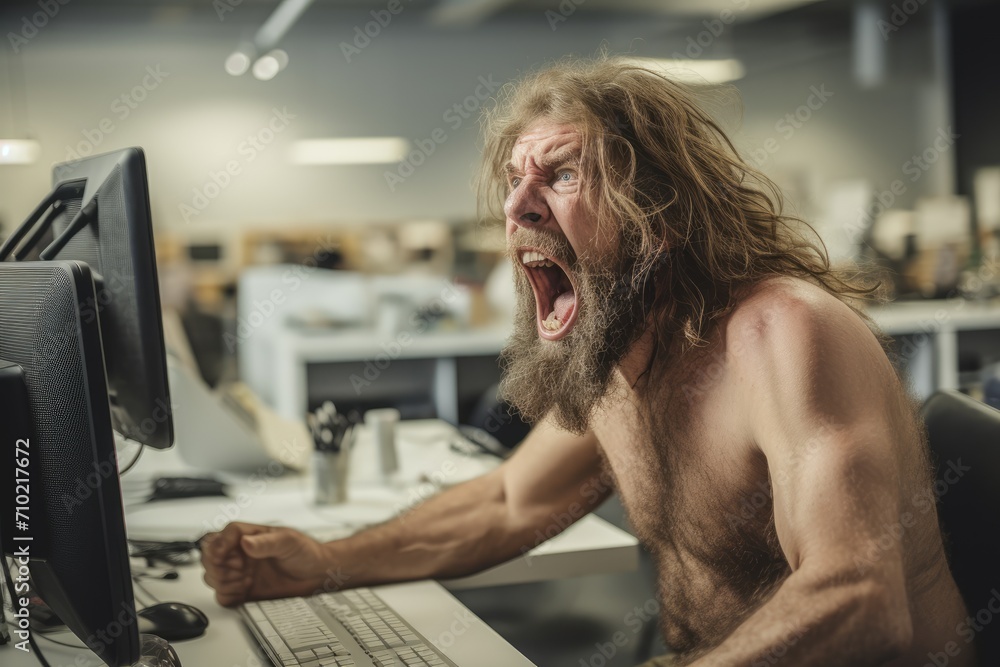 Caveman Professionalism: In the Chaos of an Office, a Neanderthal ...