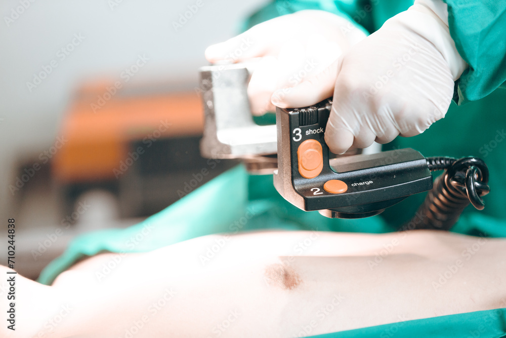 Professional expertise doctors, physician or surgeon in the operating ...