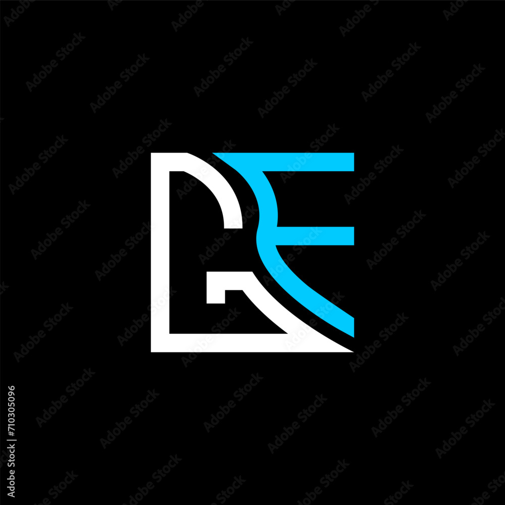 GF letter logo vector design, GF simple and modern logo. GF luxurious ...