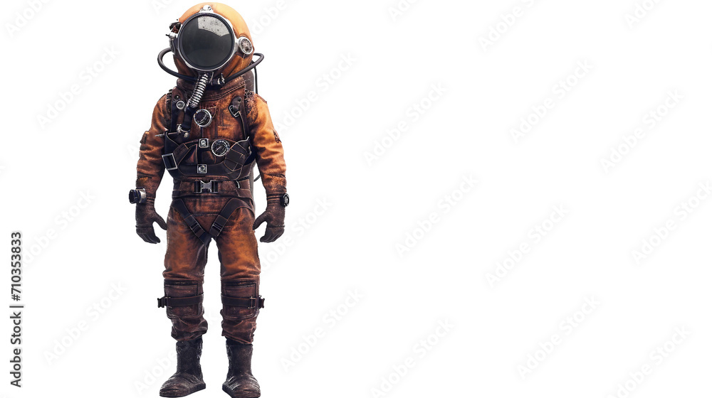 Deep Diving Suit, on transparent background. PNG Format Stock Photo ...