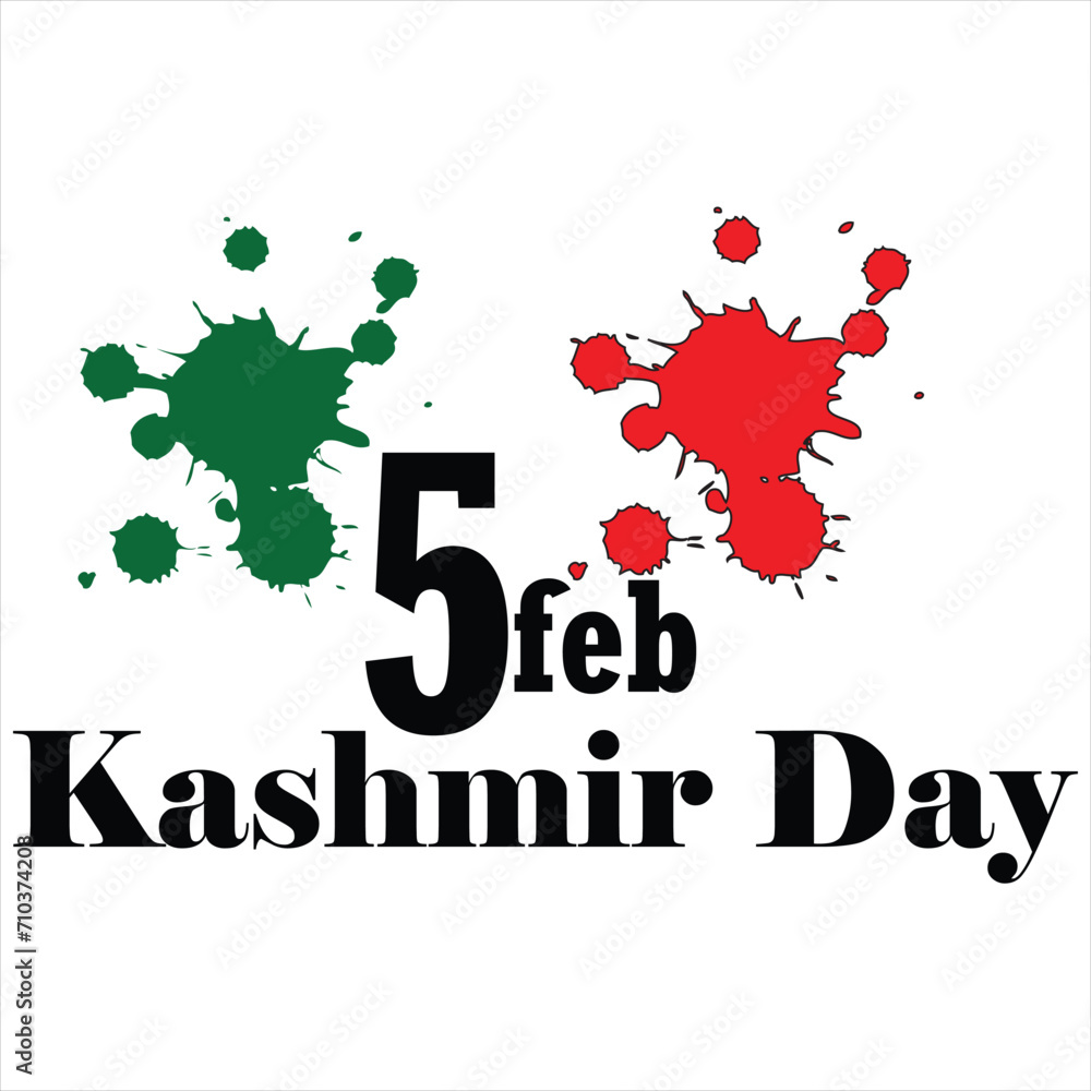 kashmir day calligraphy , kashmir day typography , kashmir day ...