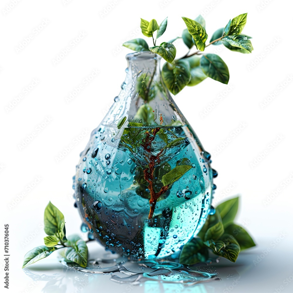 Water Drop Arrows Around Renewable Natural, Background Images , Hd ...