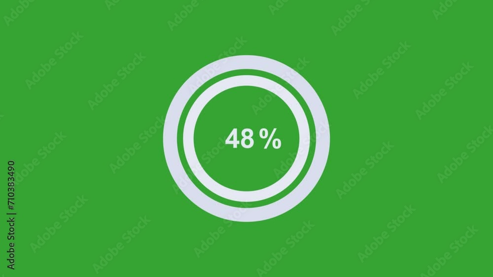 Animation of Futuristic Loading Circle Ring. Loading Transfer Download ...