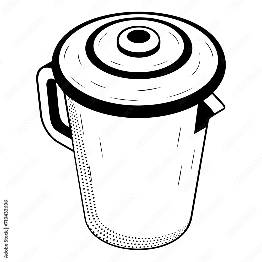 measuring jar isometric concept, to measure the volume of liquid ...
