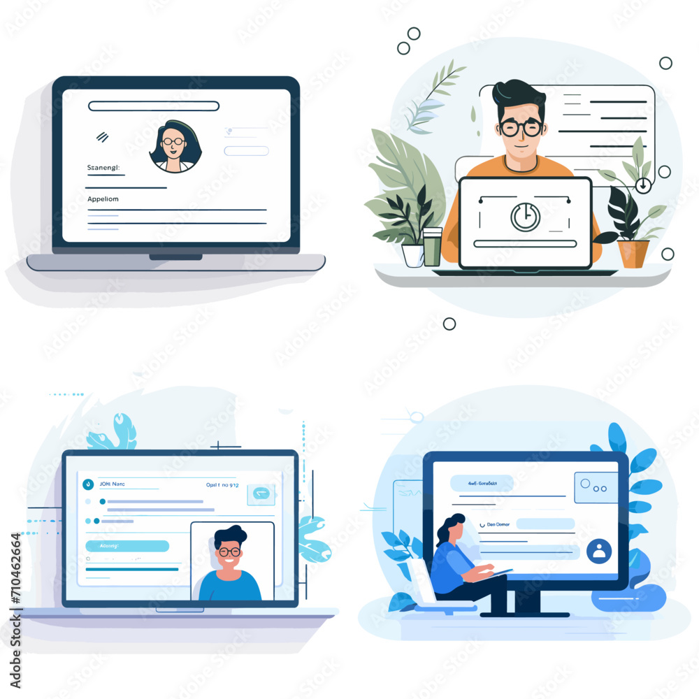 Online Account Registration User Profile and Key .simple isolated line ...