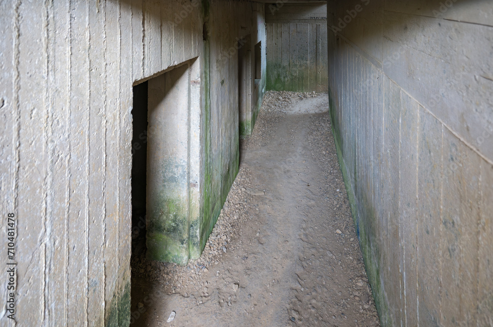 Remains of the important German Strongpoint WN62 (Widerstandsnest 62 ...