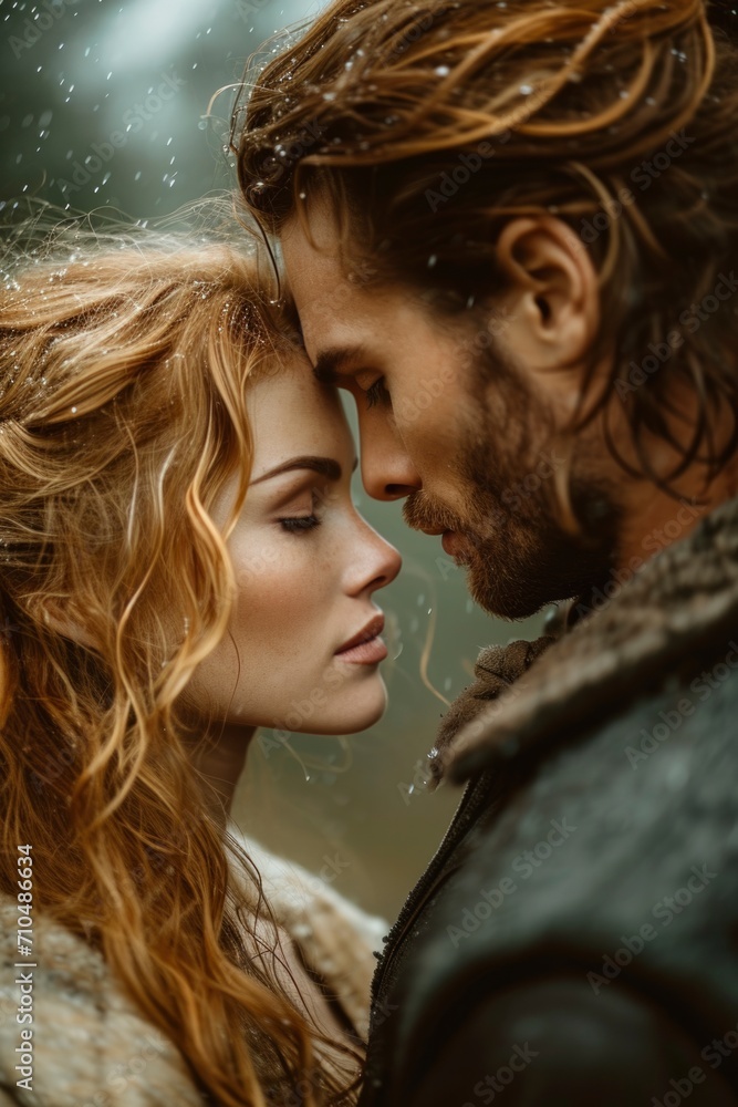 In an epic portrayal of love, a valiant Viking couple embraces ...