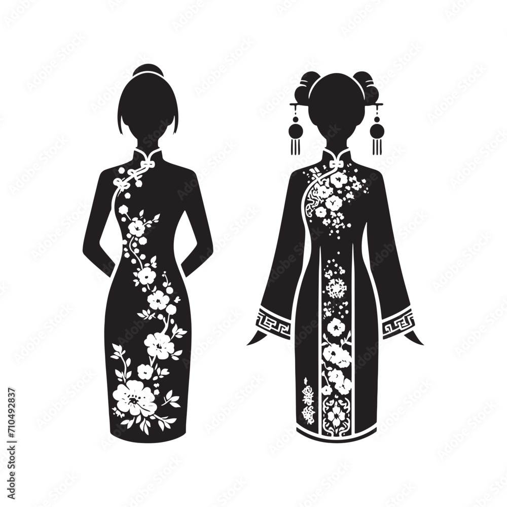 Vetor de Mystical Elegance Unveiled: A Captivating Collection of ...