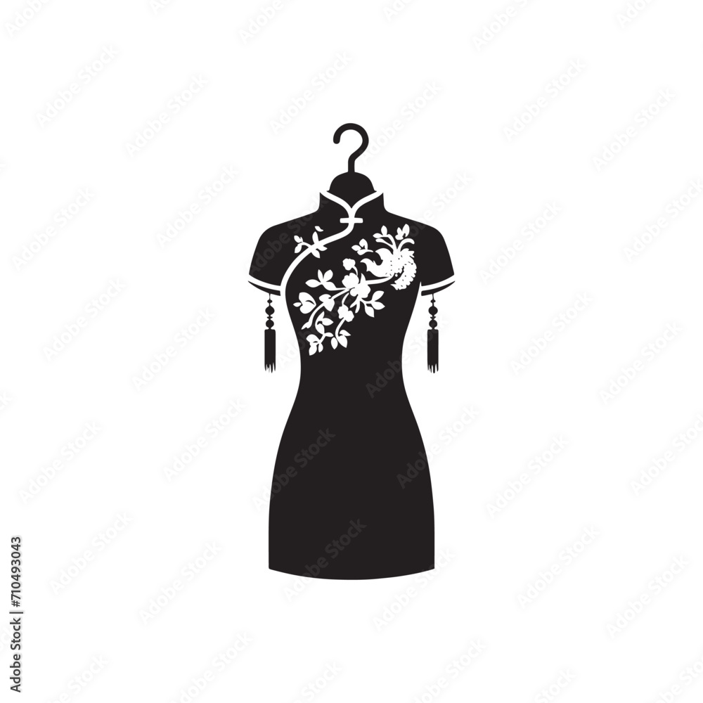 Lunar Legacy Illuminated: Timeless Traditional Chinese Dress Silhouette ...