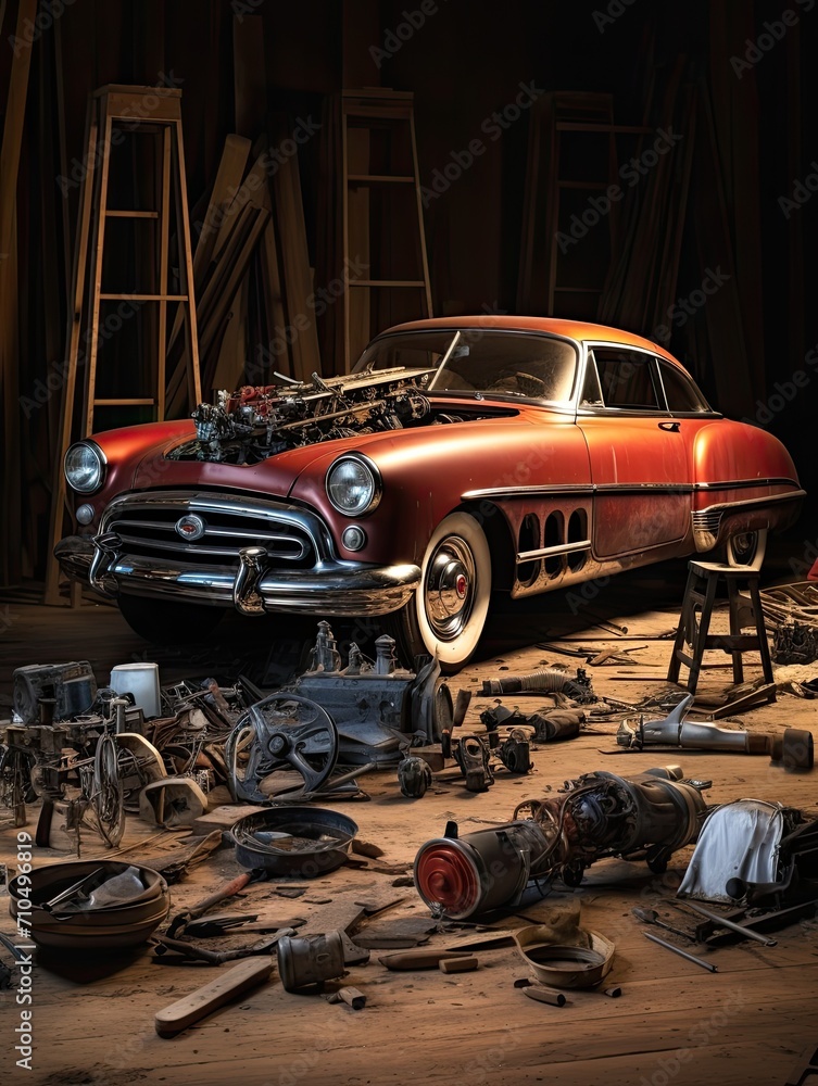 Vintage Car Restoration: Classic Models Unveiled in Stunning Imagery ...