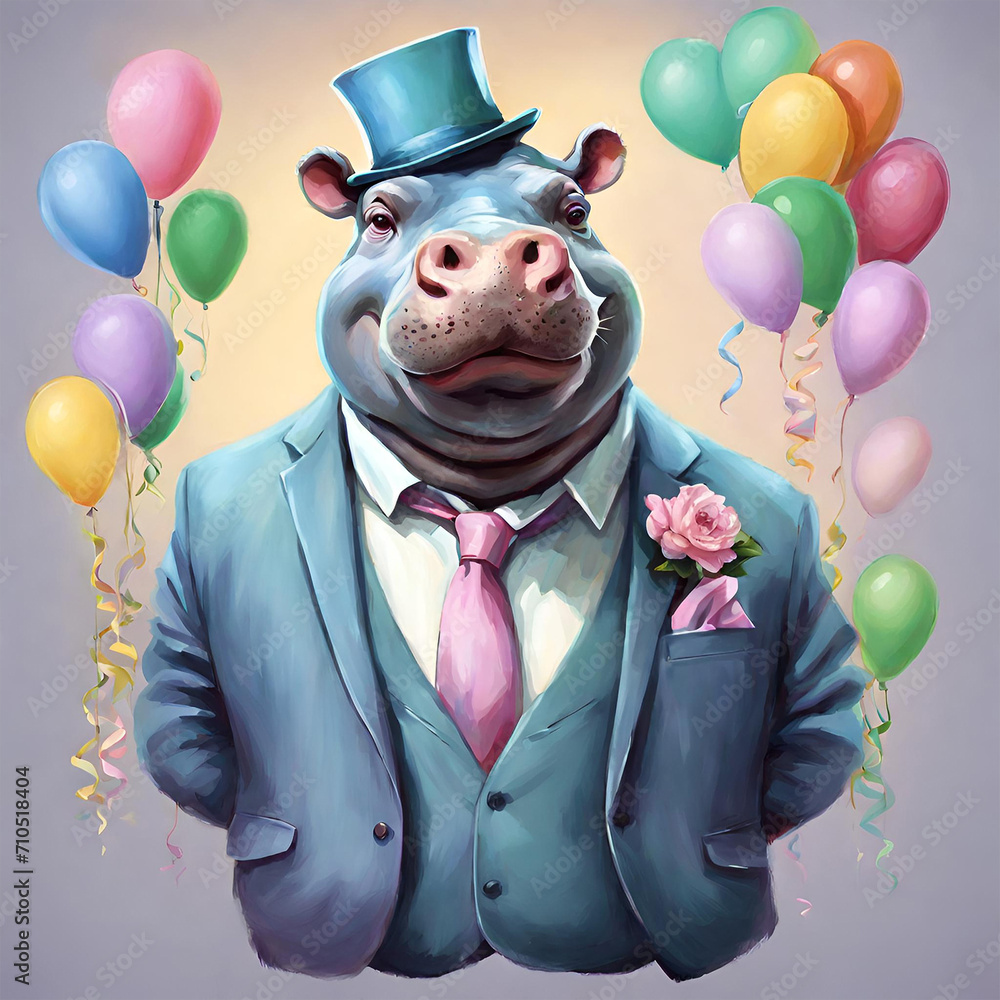 Mr. Happy Hippo - 'Mr. Happy Hippo' by CallitAParty- “What in the world ...