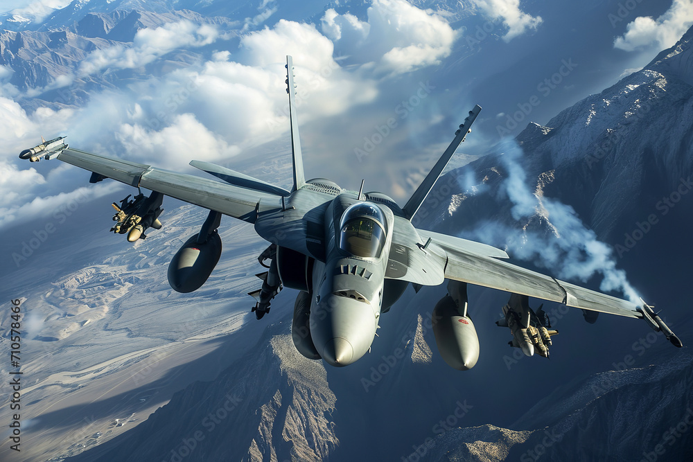 Highlighting air force dogfight tactics in modern warfare - showcasing ...