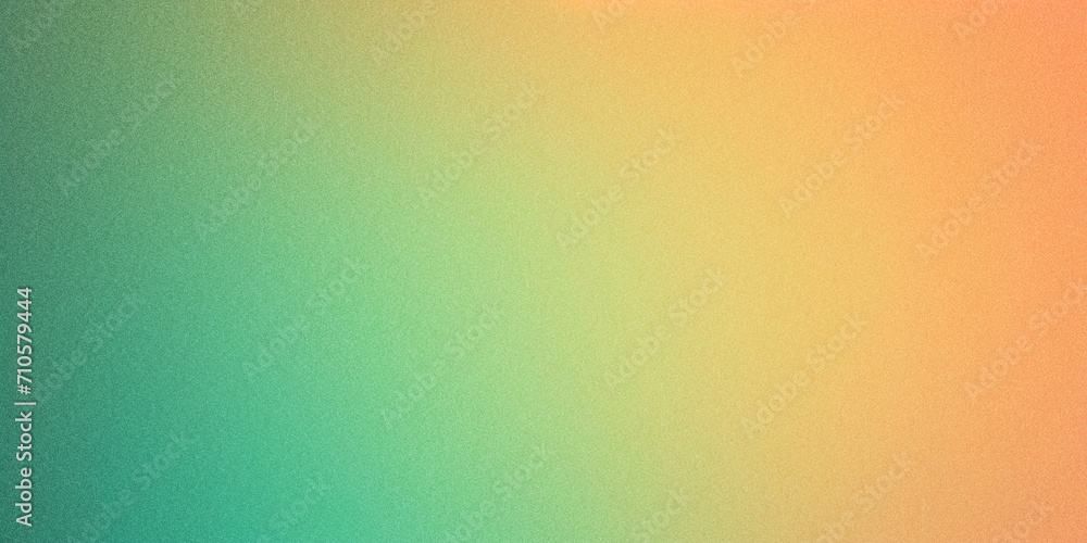 Citrus Burst: Green, Orange, and Yellow Gradient Abstract Grainy ...