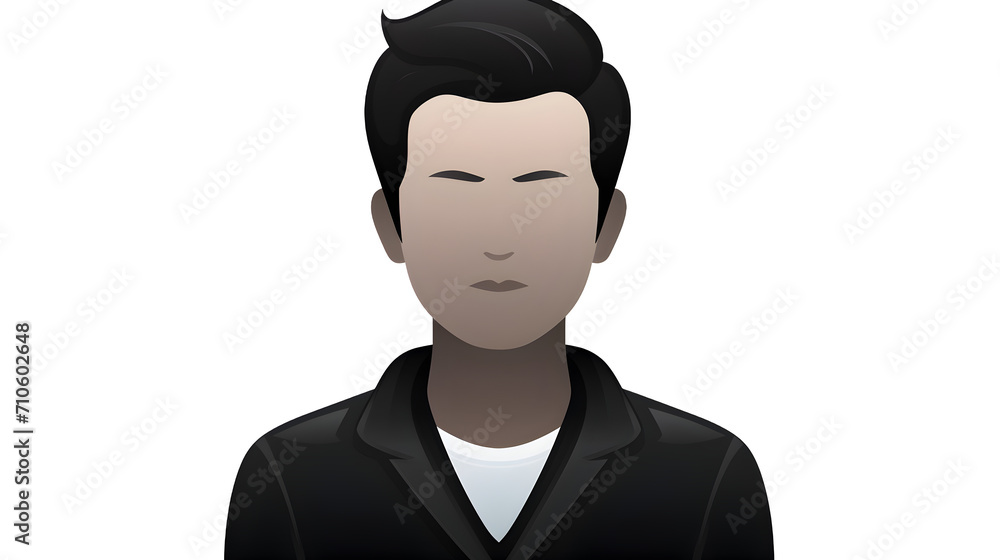 Computer Icon, Black Profile, PNG, Transparent, No background, Clipart ...