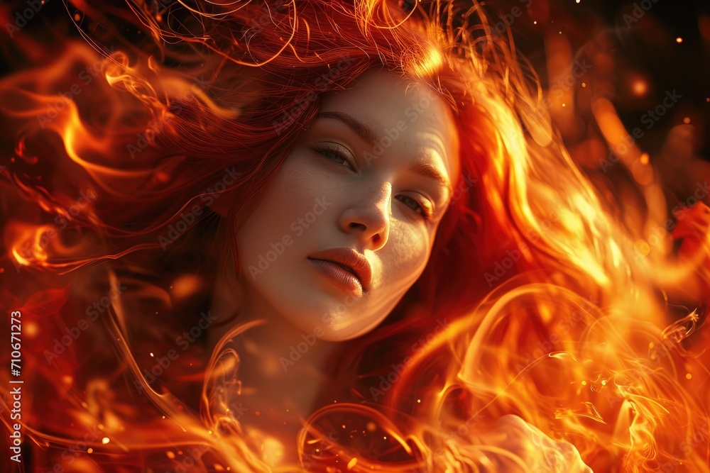 Mystic Portrait: Capture the Dark and Ethereal Essence of Hestia ...