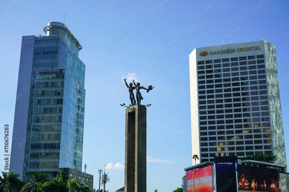 Selamat Datang Monument (Selamat Datang is Indonesian for "Welcome ...