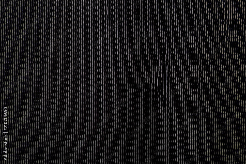 Cooling radiator texture. Texture of the radiator of an industrial ...