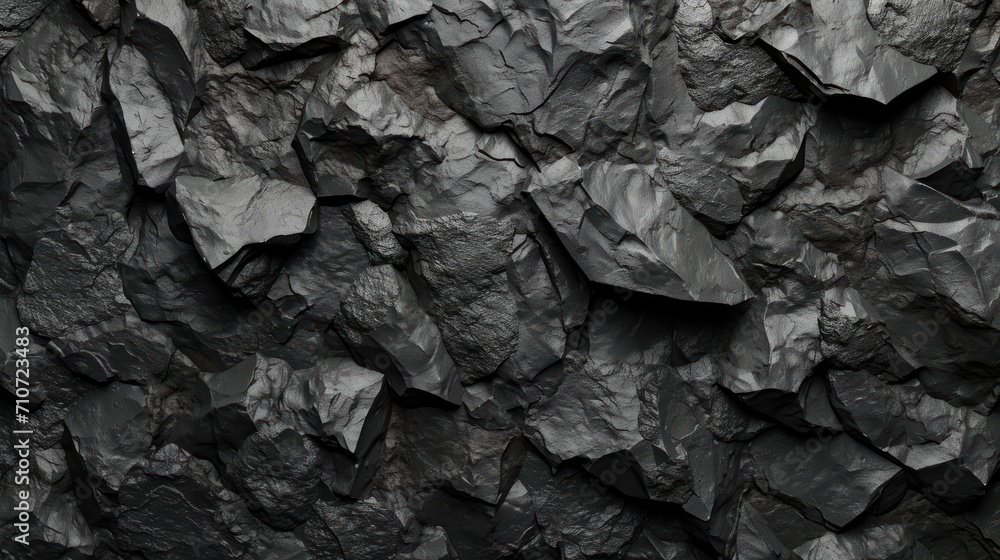 black abstract lava stone texture background 3d illustration Stock ...