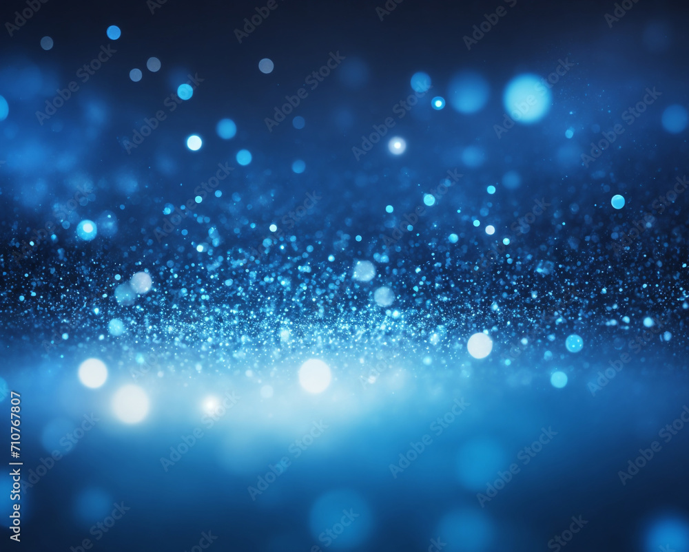 abstract blue background, glow particle abstract bokeh Digital textured ...